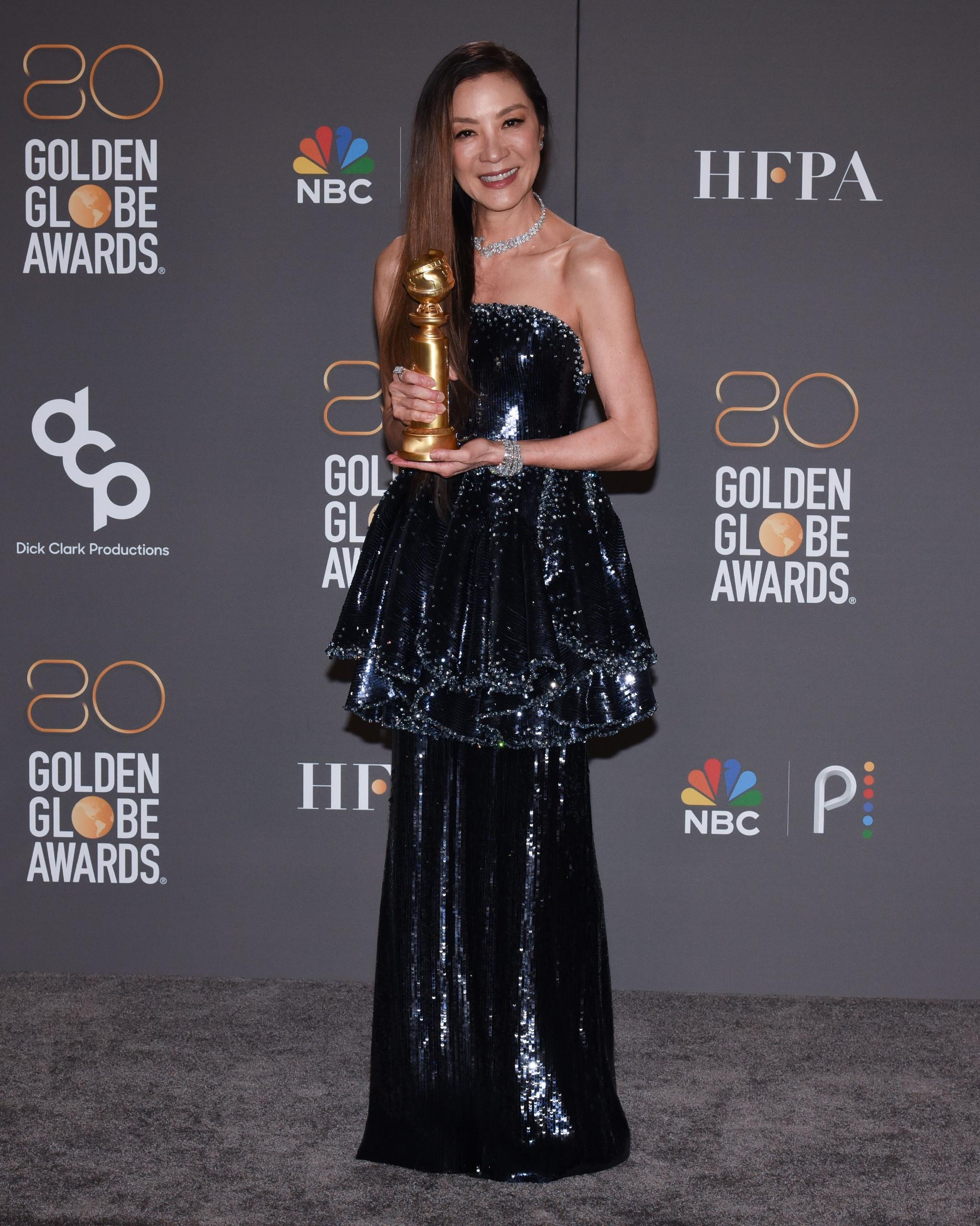 金球奖回归，杨紫琼摘影后：能站在这里，是一段很棒的旅程