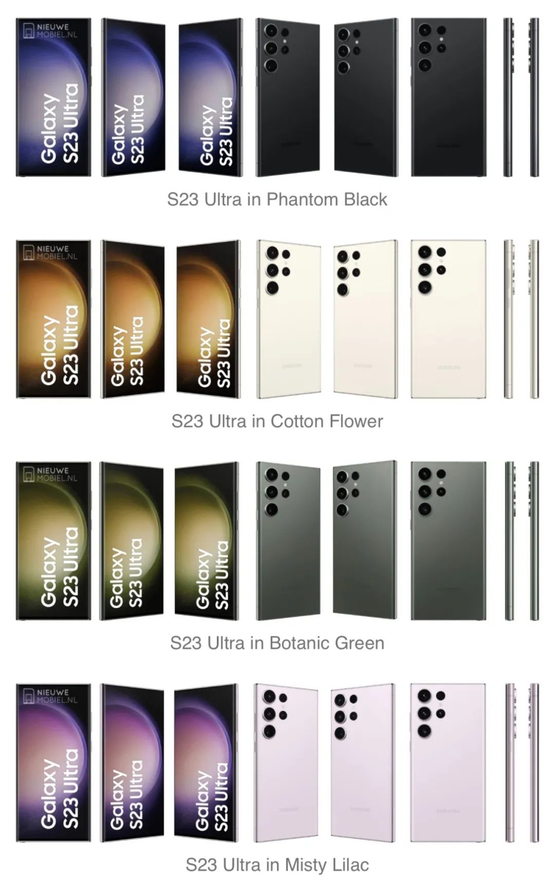 【旗舰】粉色安卓机皇来了 三星S23+/S23Ultra渲染图打几分_手机新浪网