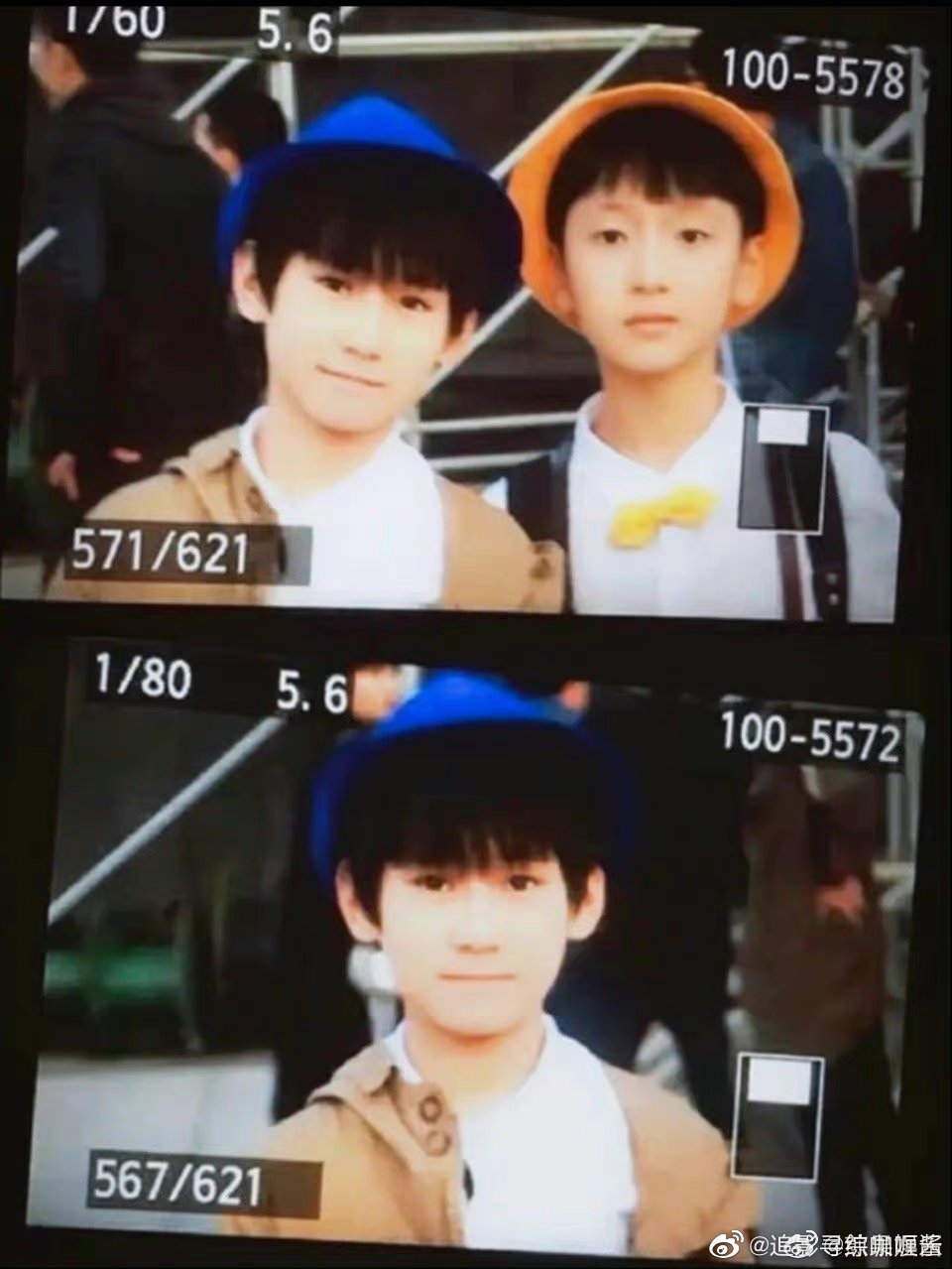 张真源严浩翔小时候合照🈶，幼崽时期的两个弟弟也太可爱了！