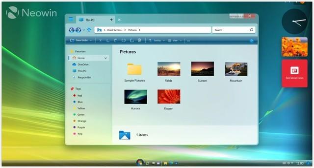 基于Fluent设计语言 2022版Windows Vista亮相__财经头条