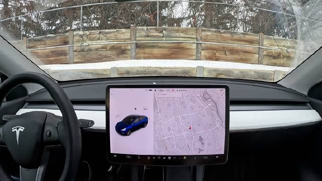 特斯拉全新鸟瞰视图，无需 360 摄像头以及超声波雷达……|汽车资讯|汽车视频|新能源_新浪新闻