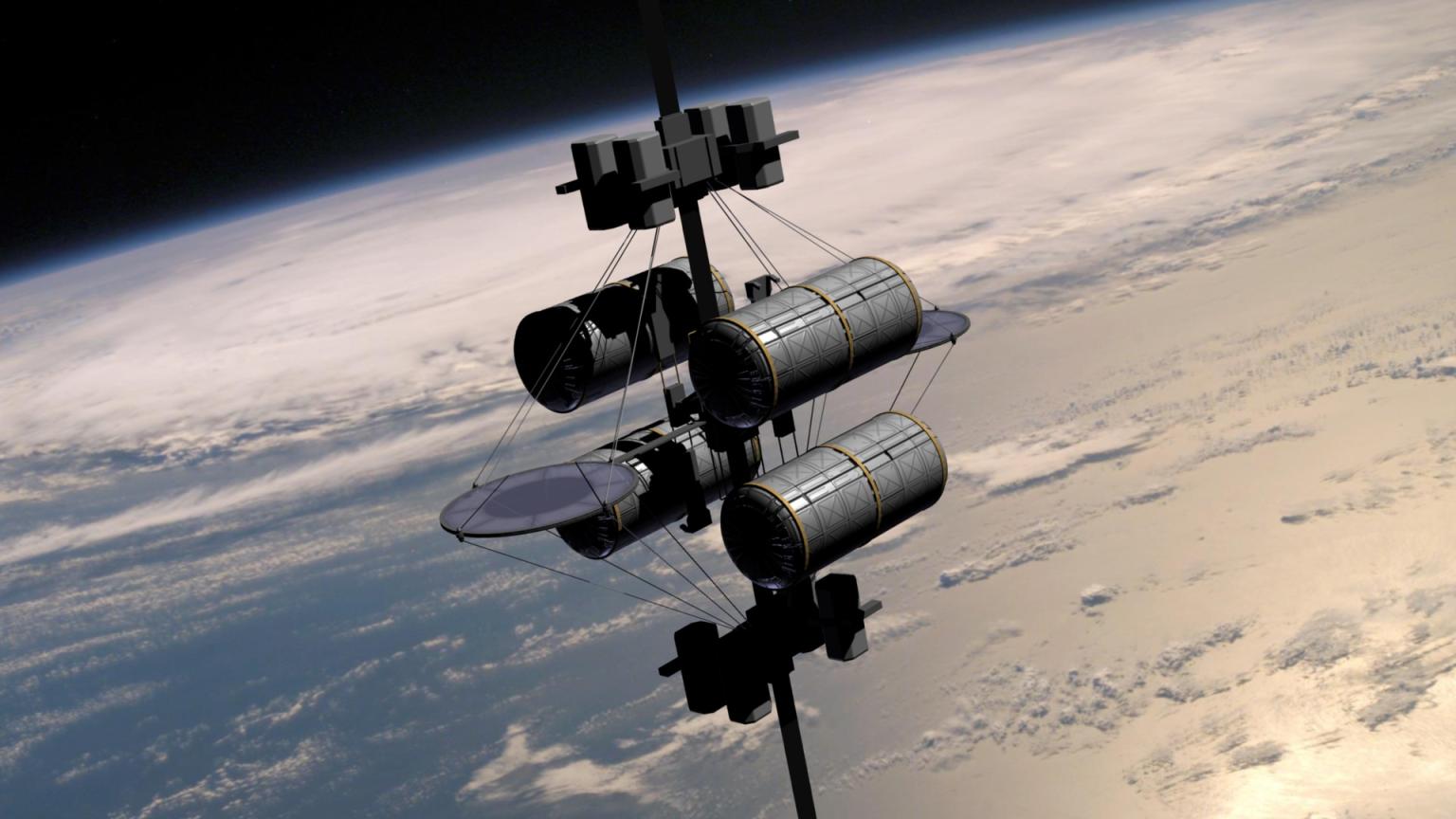 《流浪地球2》太空电梯画面令人震撼，乘“电梯”去太空，这个美梦能成真吗？