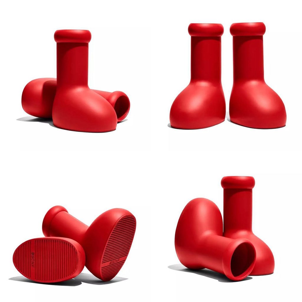 全网刷屏！「阿童木」大红靴上脚有点好看！|红靴|阿童木|靴子_新浪新闻