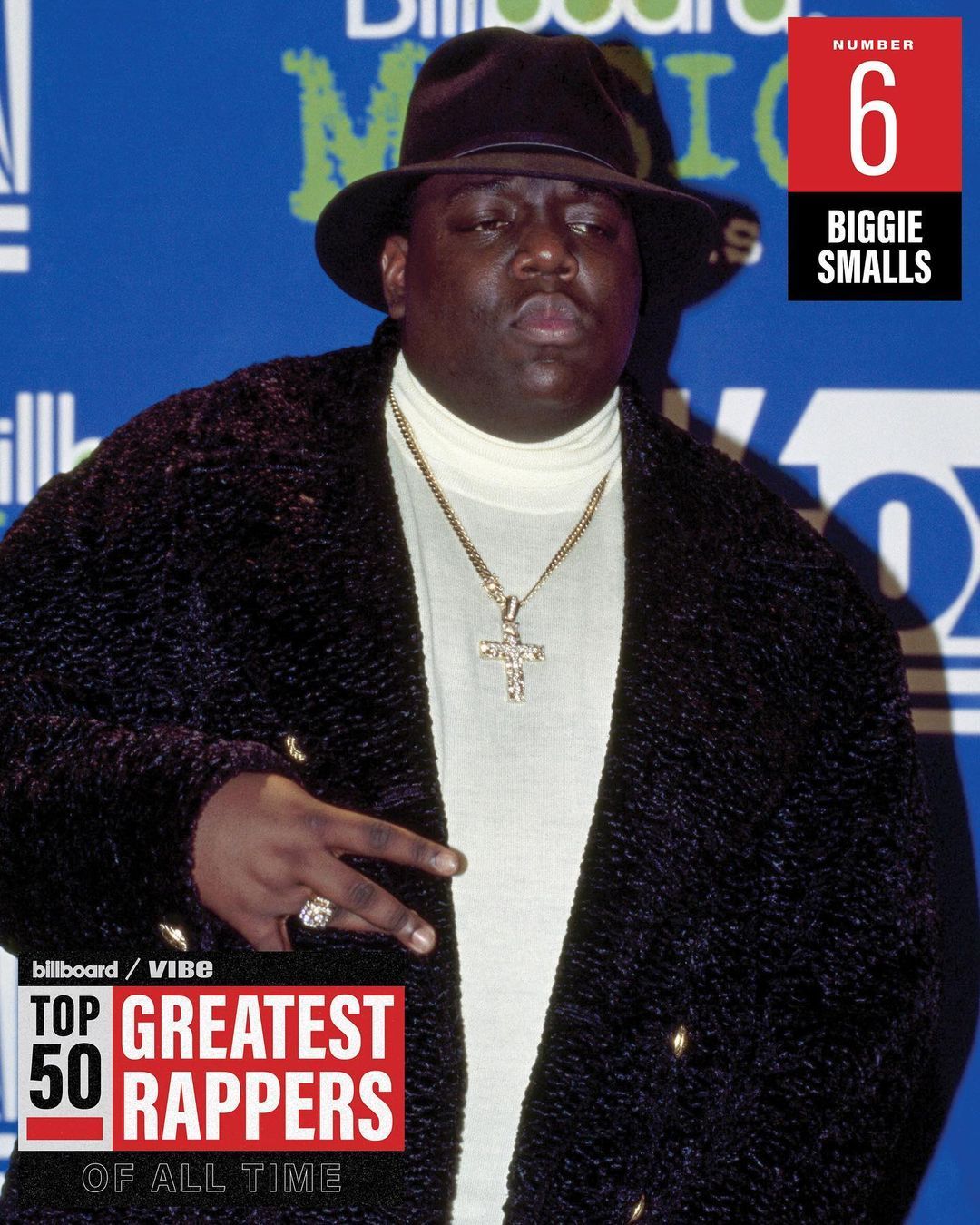 Billboard和Vibe Magazine评选的史上最佳Rappers Top 10 还行吧……