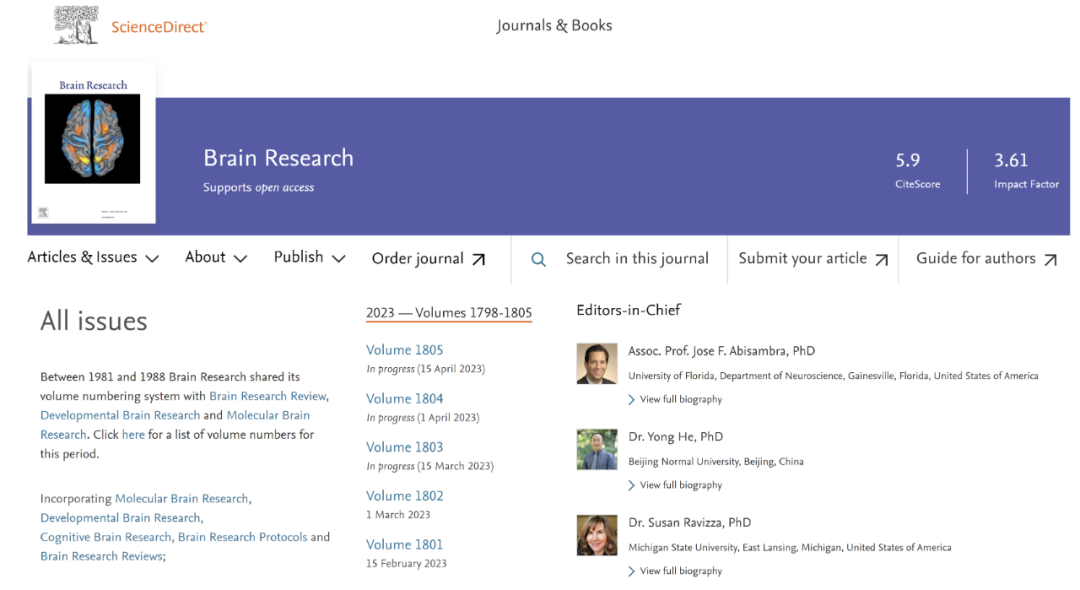 北师大贺永教授受邀担任国际期刊Brain Research共同主编|北师大|论文|脑科学_新浪新闻