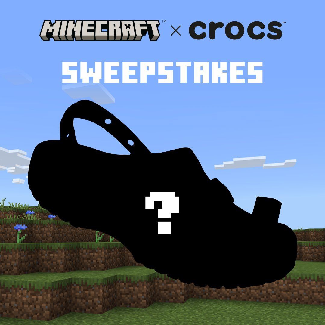 Mojang 联动 Crocs 合作，推出《我的世界》主题洞洞鞋 / 拖鞋__财经头条