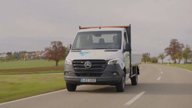 梅赛德斯-奔驰 eSprinter细节展示|汽车资讯|汽车视频|新能源_新浪新闻