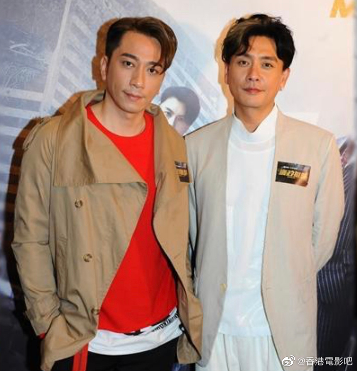 吴卓羲和黄宗泽今日出席活动……