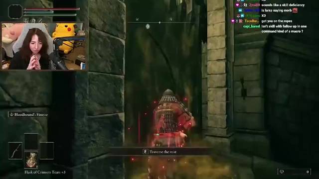 国外T台女主播Larxa仅用语音指令输通关《艾尔登法环》|#艾尔登法环#|艾尔登法环_新浪新闻