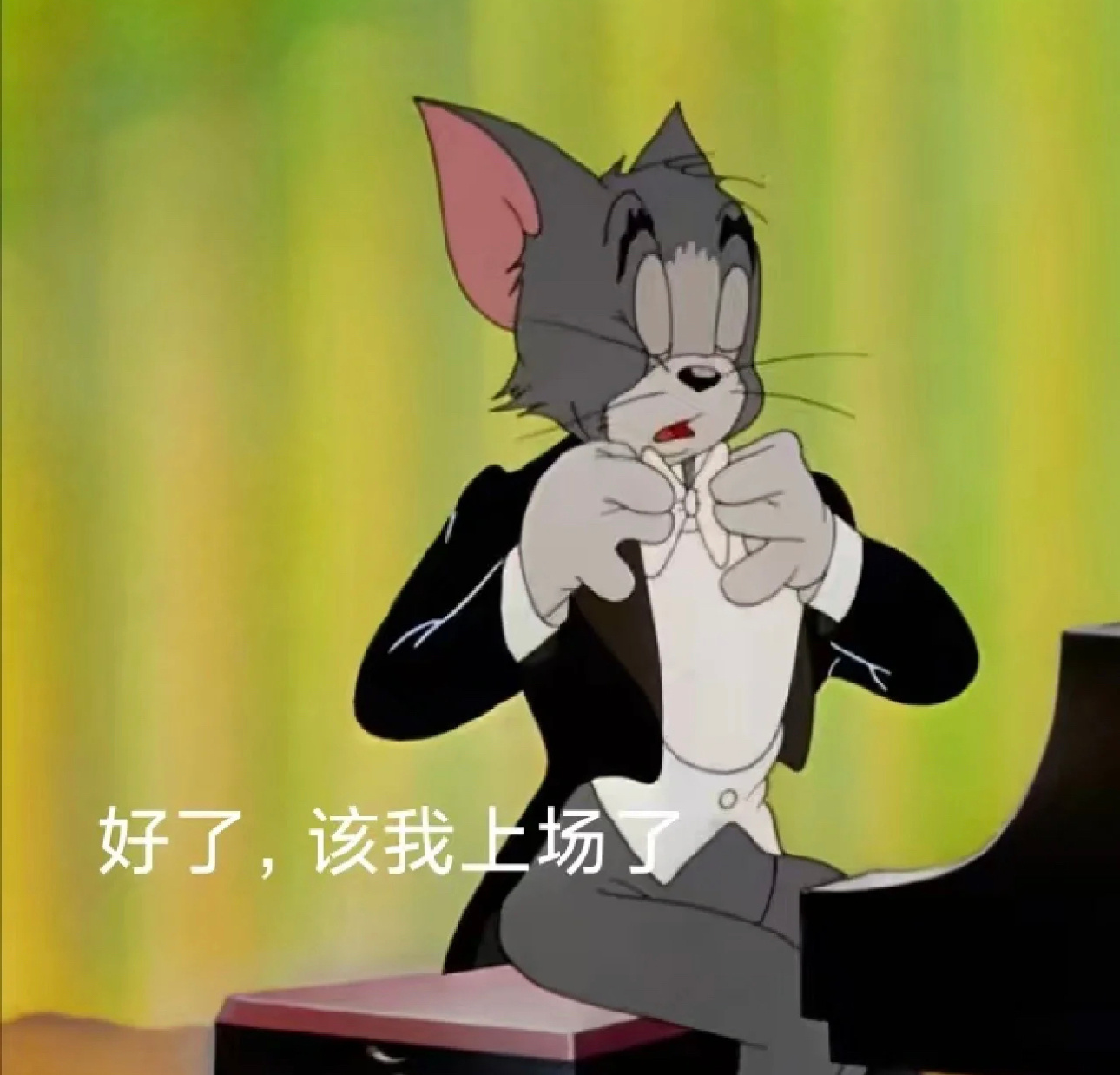 猫和老鼠表情包 我来了哦 优雅 又有瓜吃了 好了……