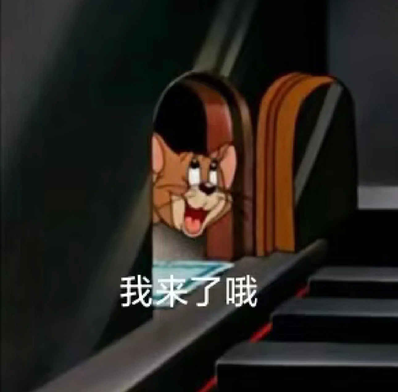 猫和老鼠表情包 我来了哦 优雅 又有瓜吃了 好了……