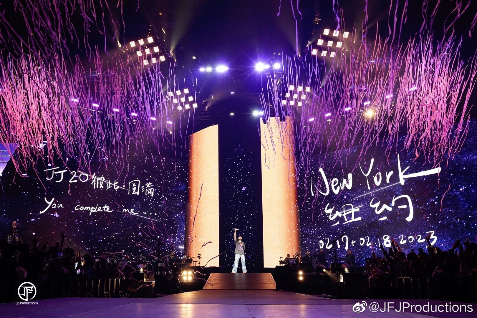 林俊杰的“JJ20”巡演正在火热进行……