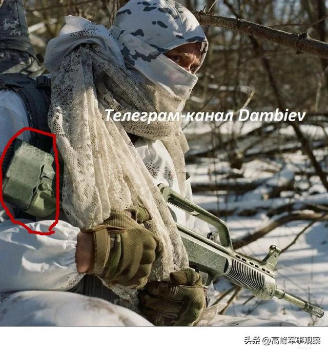 外媒传乌克兰侦察兵图片：使用中国QBZ-97步枪，枪托经过加长改装__财经头条