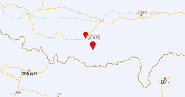 西藏日喀则市定日县发生3.3级地震|地震|西藏|日喀则市_新浪新闻