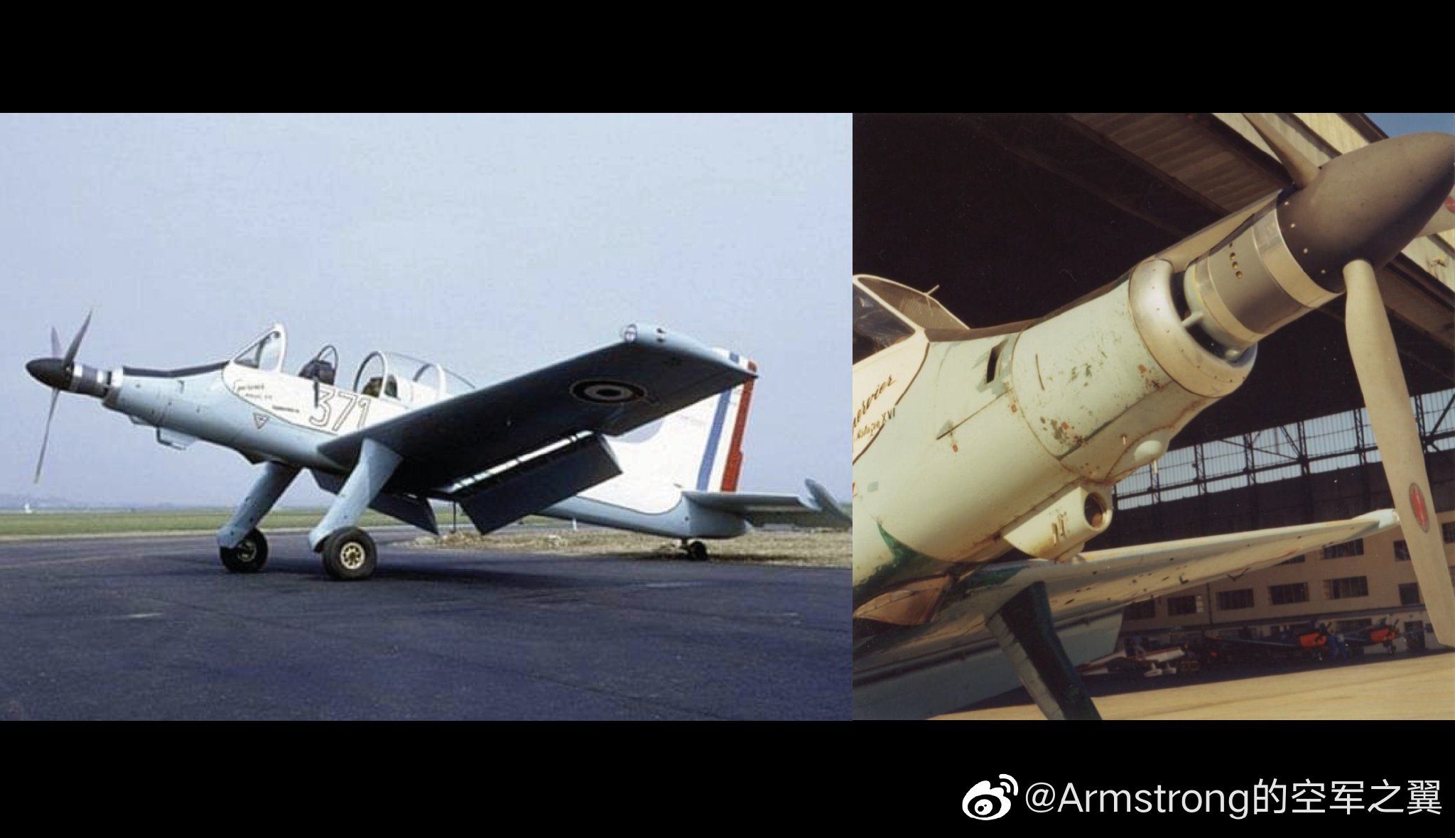 50年代的法国Morane-Saulnier MS-1500“Epervier”侦察/攻击机|法国_新浪新闻