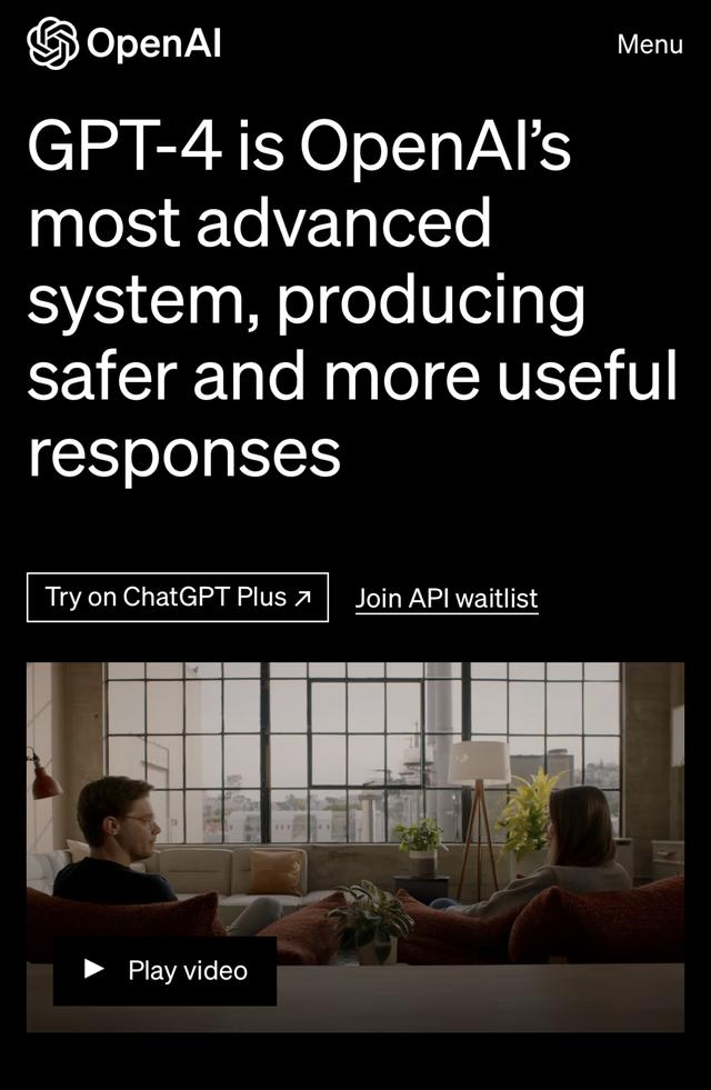 OpenAI发布多模态大模型GPT-4：直接开放API，ChatGPT升级__财经头条