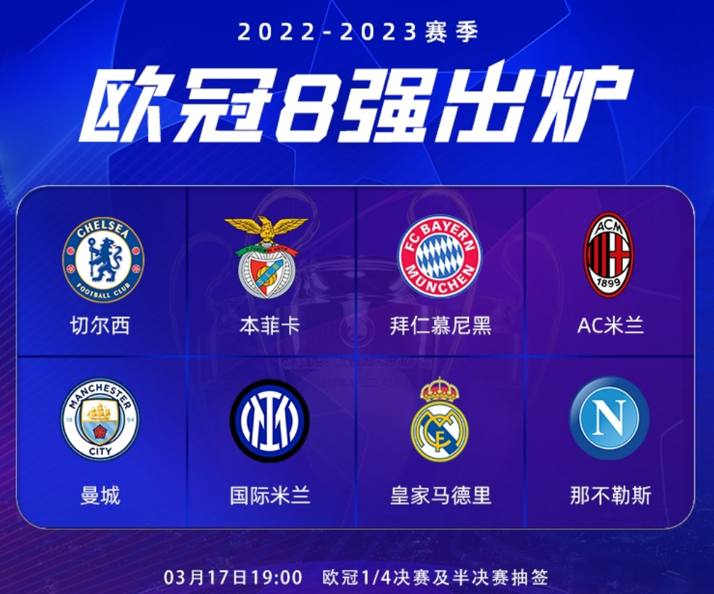 体坛连连看丨皇马双杀利物浦 那不勒斯队史首次晋级欧冠八强