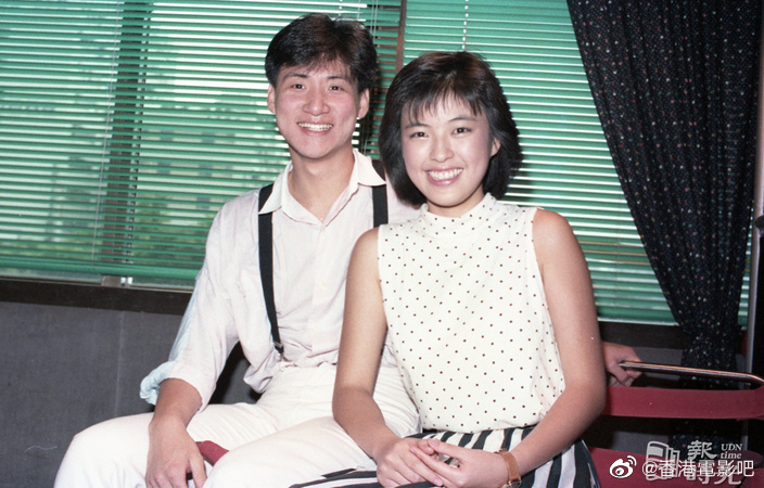 1986年，张学友与罗美薇到台湾宣传新片《痴心的我》|痴心的我|罗美薇|张学友_新浪新闻