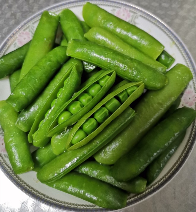 宁波春天吃美食新鲜豌豆