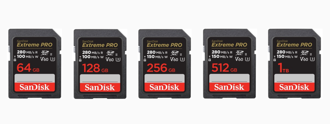 闪迪至尊超极速SDXC UHS-II存储卡（V60）发布__财经头条