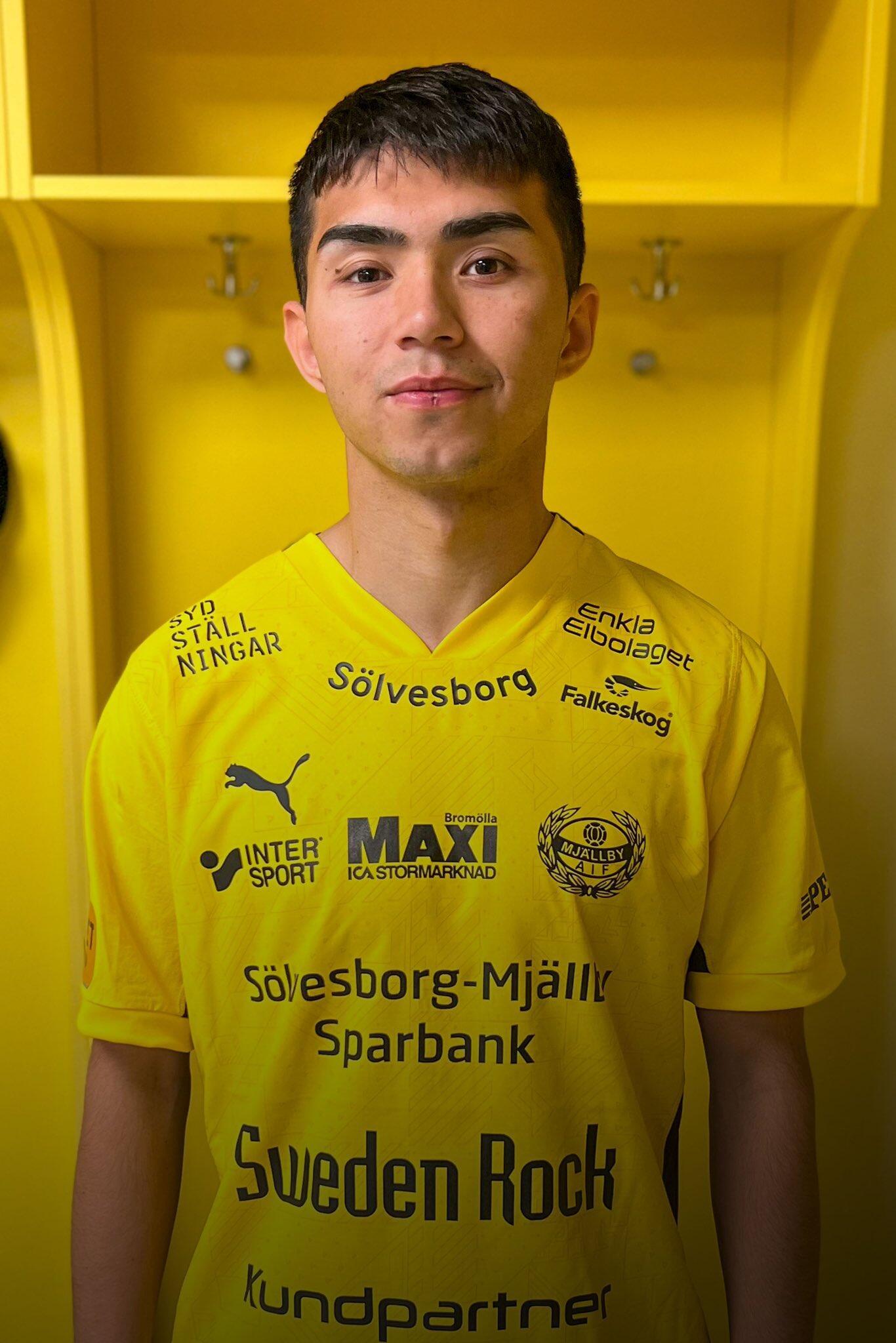 中国球员@艾菲尔丁Afrden 抵达瑞典开启留洋生涯……