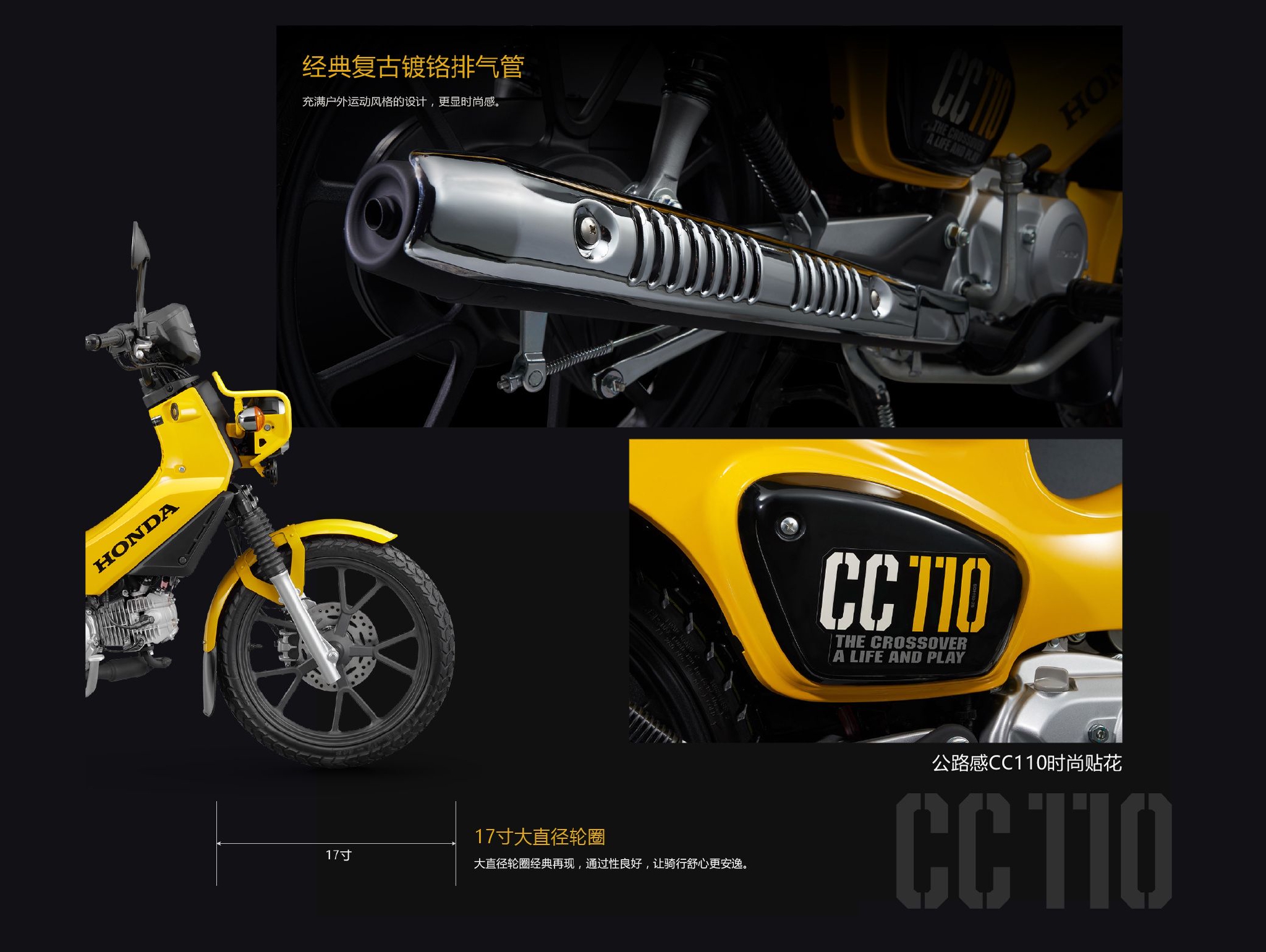 新大洲本田Cross Cub（国产幼兽CC110）正式上市，售价13，000元……-新浪汽车