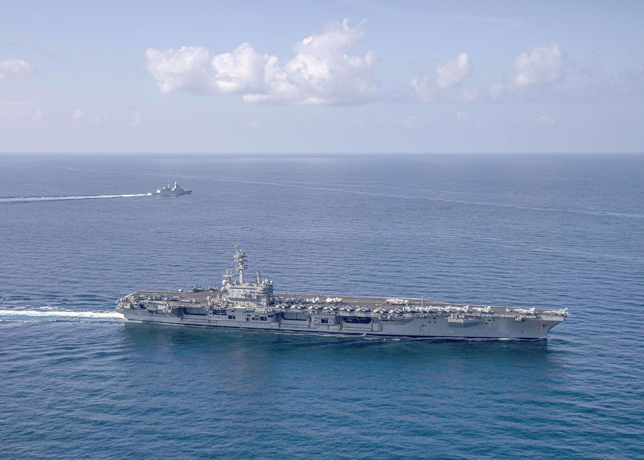 延长部署：“布什”号航母打击群将继续留在地中海__财经头条