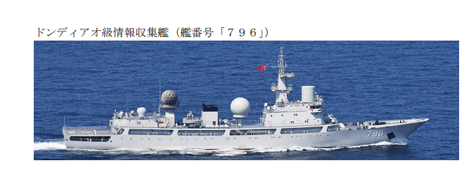 日本防卫省：中国海军一艘侦察船穿航轻津海峡|中国海军|日本|防卫省_新浪新闻