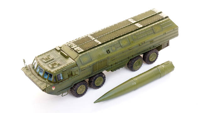 第211期 玩模型吧 1/72 苏联SS-23蜘蛛导弹发射车成品模型测评！|导弹|苏联|SS-23_新浪新闻