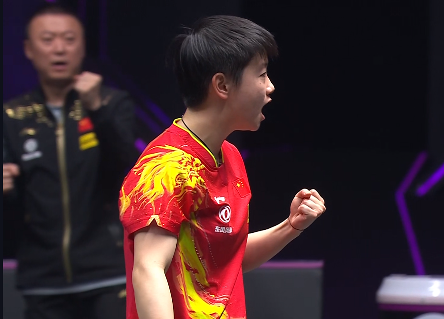 国乒2：0日本 陈梦孙颖莎双双逆转会师 国连续2站包揽4强