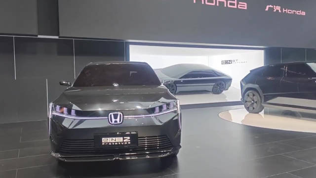 上海车展直击：新车抢先看-东风本田eNS2|新车解析|汽车视频|本田_新浪新闻