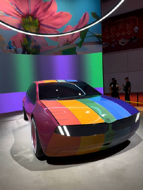 会变色的汽车你见过吗？|汽车技术|汽车视频|宝马_新浪新闻