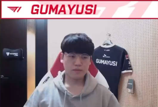 Gumayusi：赢下世界冠军，留在T1|T1_新浪新闻