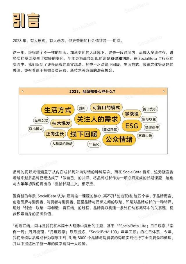 数据报告：SocialBeta 2023数字营销10大趋势（85页 | 附下载）_新浪财经_新浪网