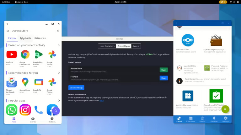 blendOS 2 系统发布：支持运行安卓应用__财经头条