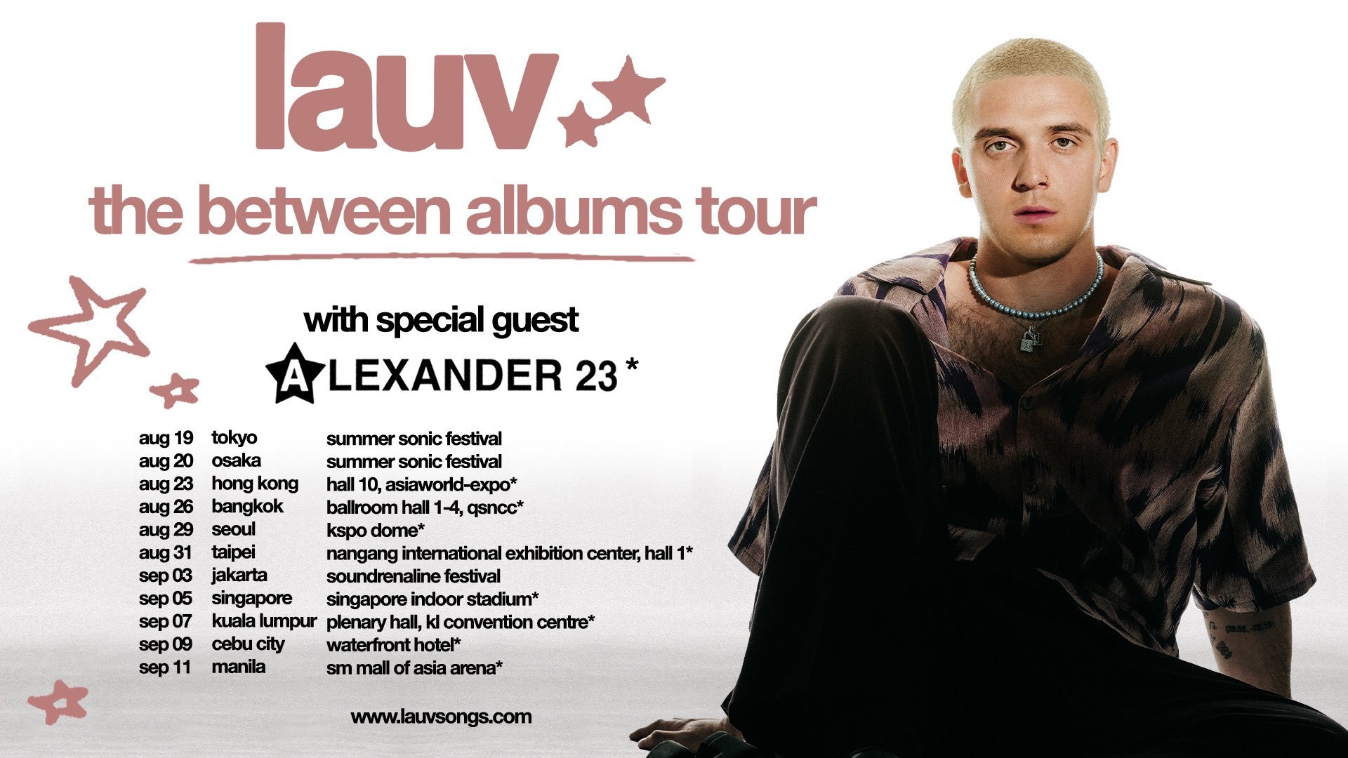 Lauv的亚巡也来了！-新浪汽车