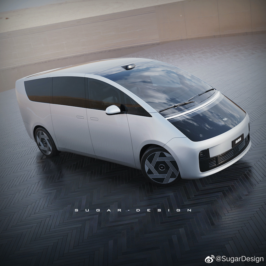 理想首款MPV渲染图曝光 或将年内发布-新浪汽车