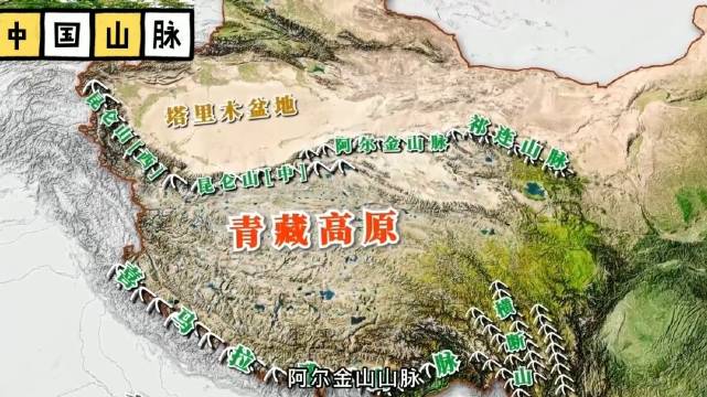 4分钟看完中国主要山脉，立体地图，直观好记_新浪新闻