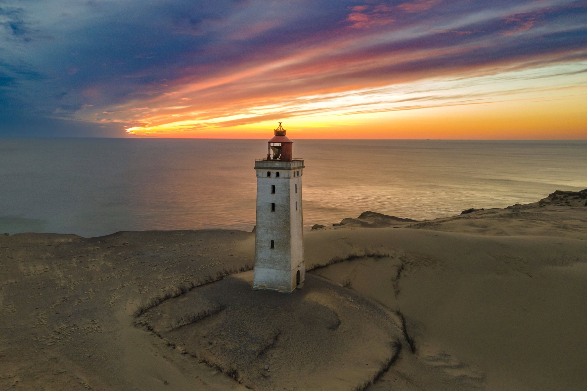 丹麦鲁比约角灯塔