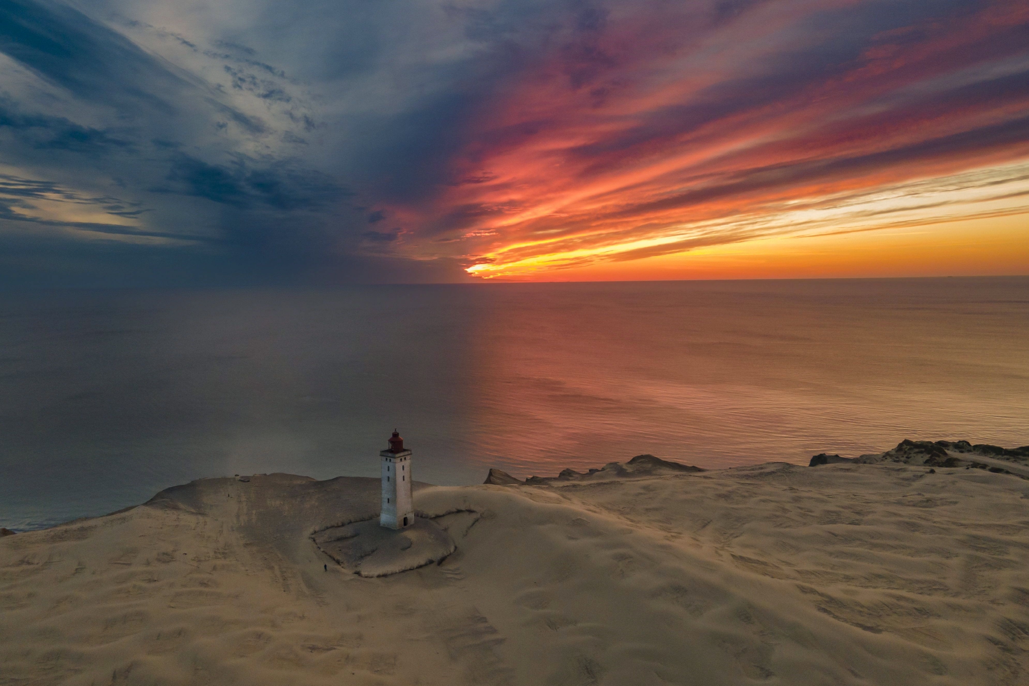 丹麦鲁比约角灯塔