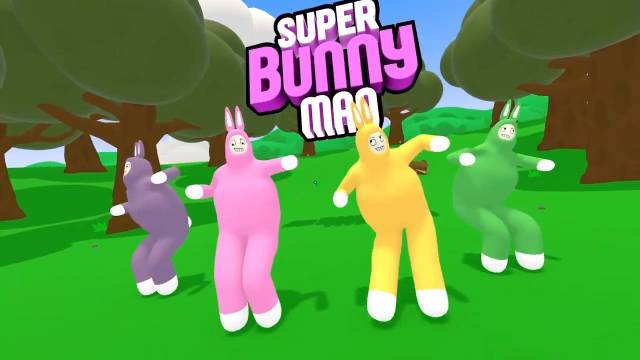 沙雕物理引擎多人游戏《Super Bunny Man》确认于 5月16日 推出1……|正式版|物理引擎|Super Bunny Man_新浪新闻