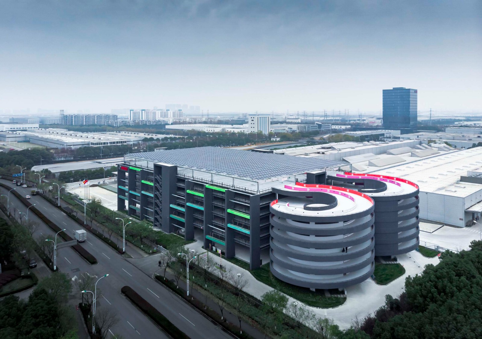 三区博世汽车部件项目S215停车楼（一期 ）/ 中衡设计集团|设计|建筑|建筑师_新浪新闻