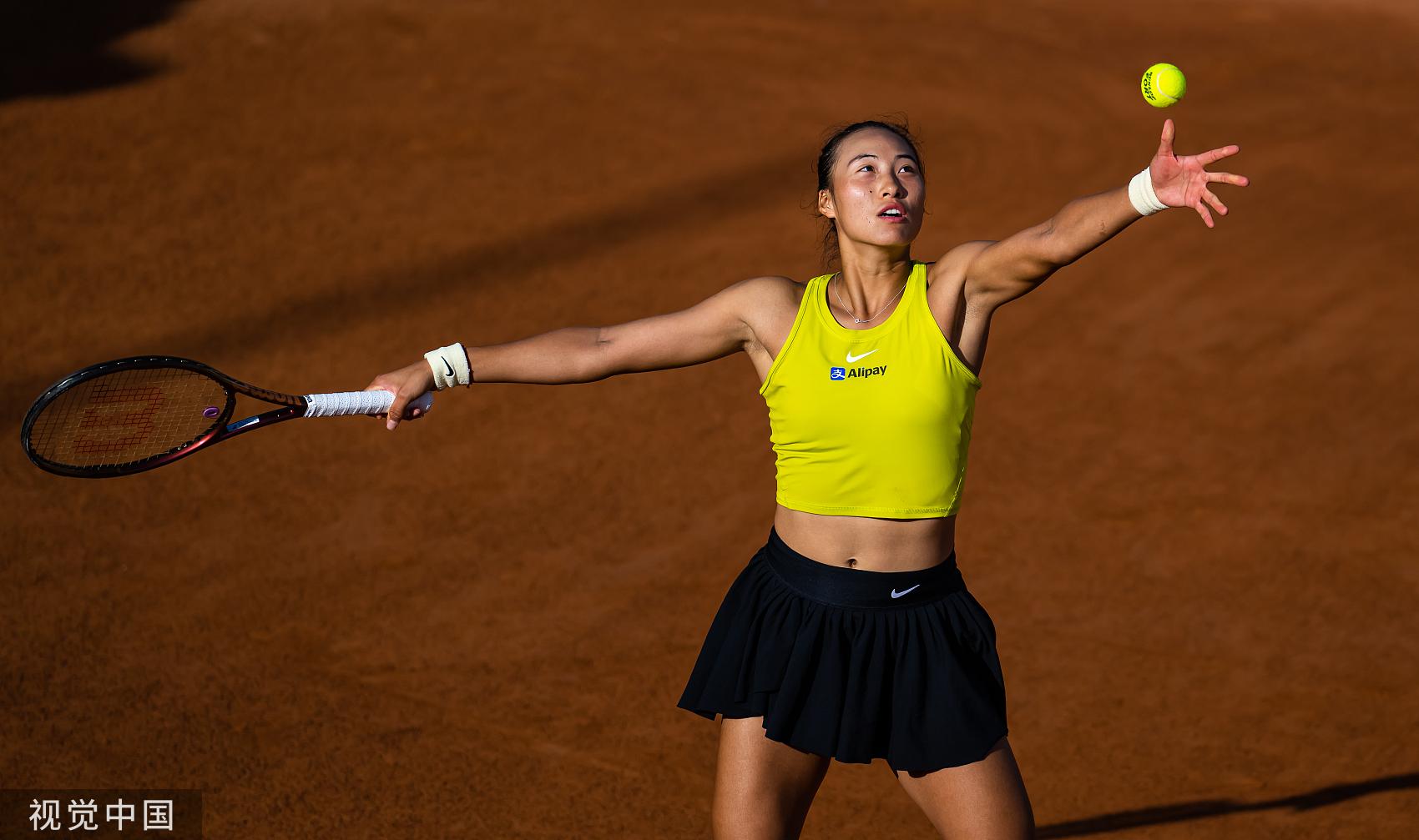 【WTA1000罗马站】王曦雨、郑钦文成功会师16强赛__财经头条