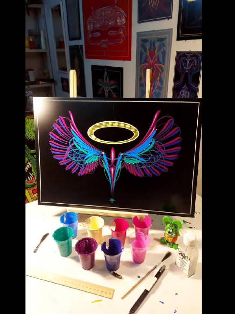 Alexander Timchenko作品，作画过程好丝滑 来源：米兰设计|Alexander_新浪新闻