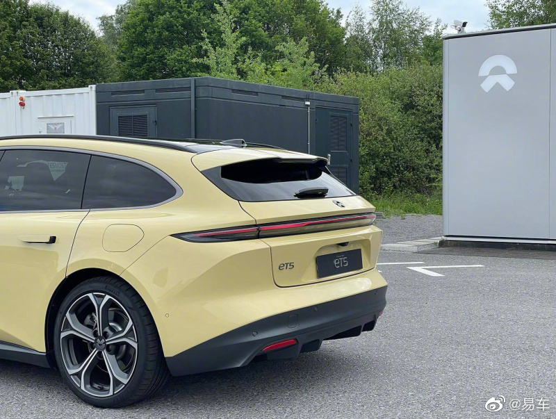 蔚来ET5旅行版最新实车图曝光 有望6月发布-新浪汽车