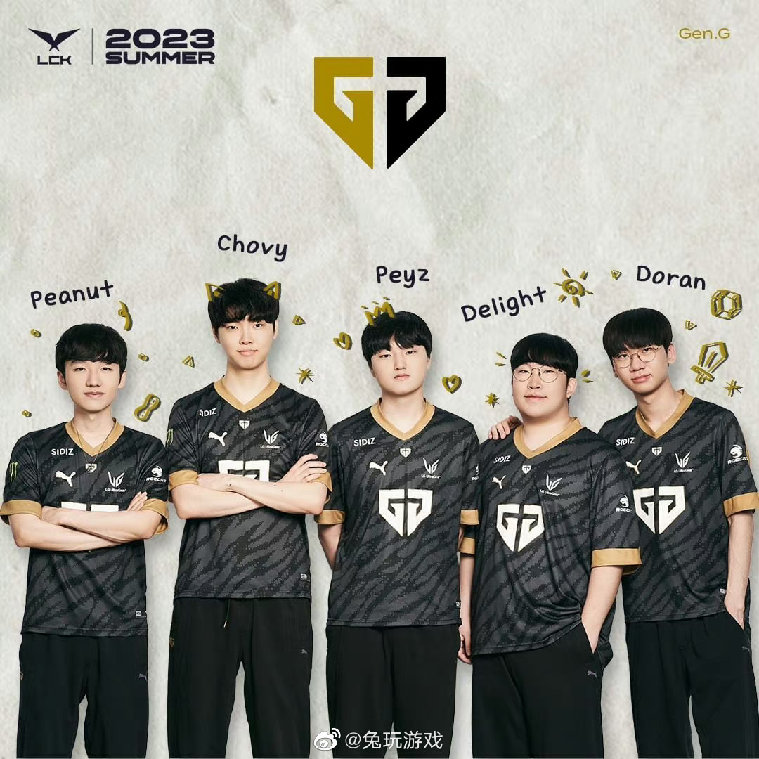 LCK官方发布十支队伍合影，可爱的手绘风格！|LCK官方|夏季赛_新浪新闻