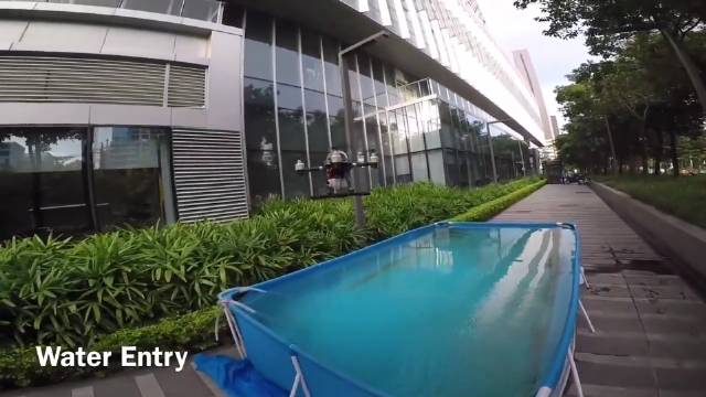 一款叫 TJ-FlyingFish 的两栖四轴飞行器（无人机）……_新浪新闻