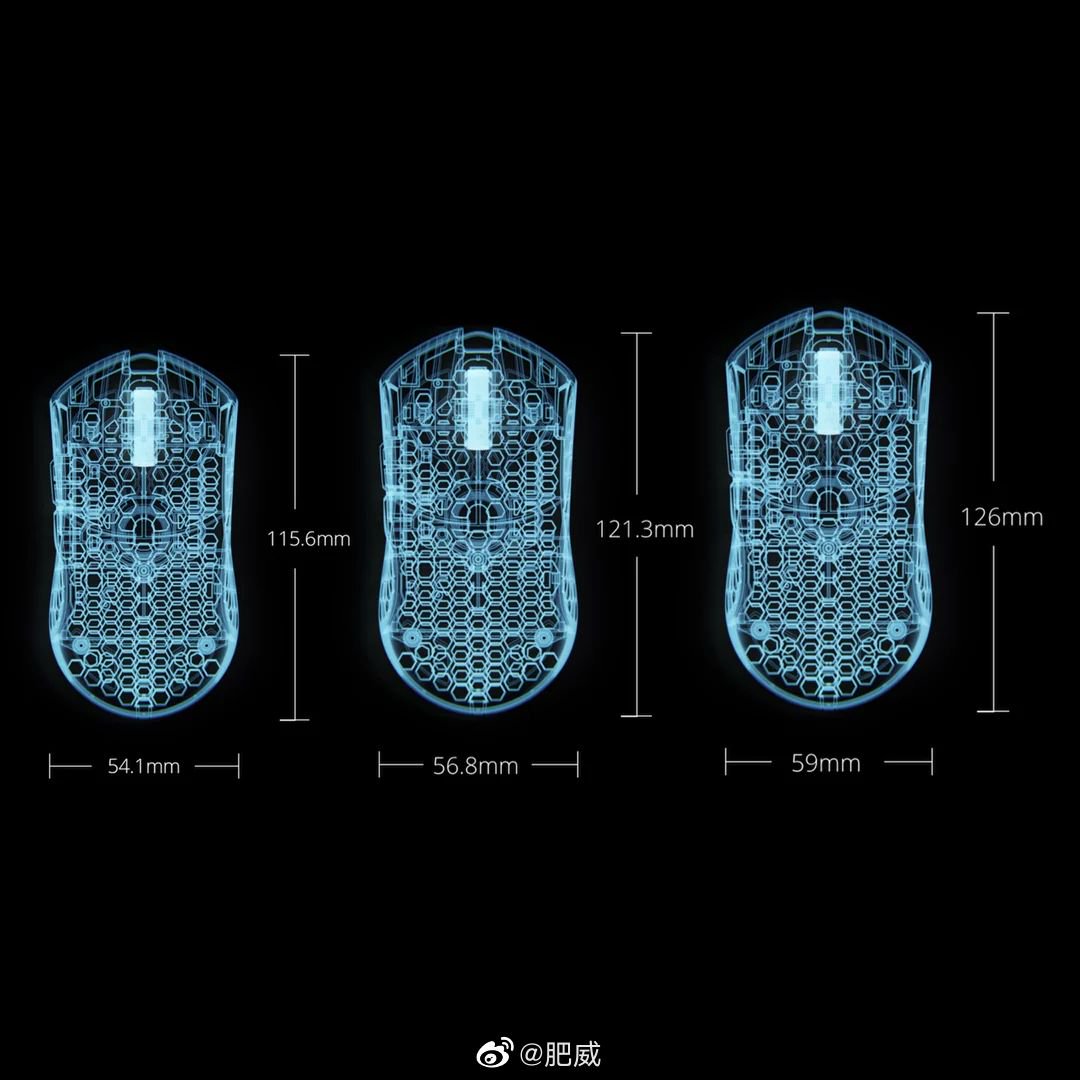Finalmouse UltralightX正式发布，简称ULX，分三个尺寸……-新浪汽车
