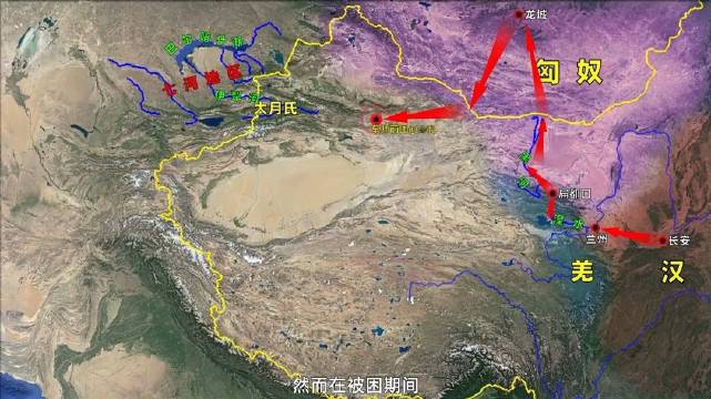 河西走廊的山形水势和战略价值，立体地图详解_新浪新闻