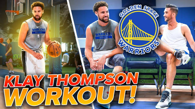 NBA训练师Jordan Lawley和克莱的训练集锦……|NBA|克雷·汤普森|投篮_新浪新闻